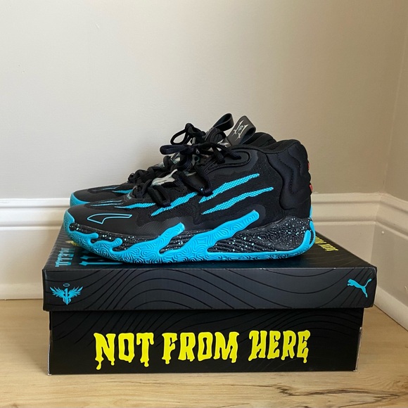 Puma | Shoes | Puma Mb3 Blue Hive Jr Size 6 | Poshmark
